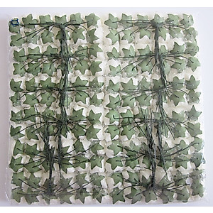 Artfen Mini Fake Rose Flower Heads 144pcs Mini Artificial Roses DIY Wedding Flowers Accessories Make Bridal Hair Clips Headbands Dress (Bottom add Gauze) Milk White