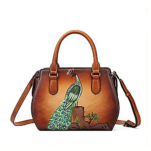 ZLXDP Vintage Ladies Handbag Ladies Versatile Shoulder Crossbody Bag (Color : D, Size