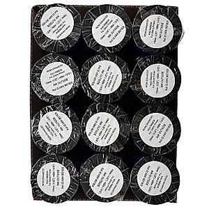 AVG Packaging Supplies 24-Rolls of Brand Name Compatible Thermal Transfer Printer Ribbon 4.33" x 1476'/110mm x 450m Black Standard Resin-Enhanced Wax Ribbons. Free and Same Day Shipping.