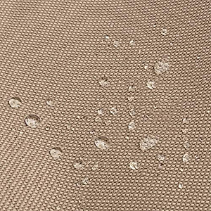 MODERN LEISURE 3134D Basics Outdoor Patio Chair Cover - Water Resistant (33 W x 34 D x 31 H inches), Khaki