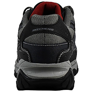 Skechers mens Afterburn Memory Foam Lace-up fashion sneakers, Navy, 9 US