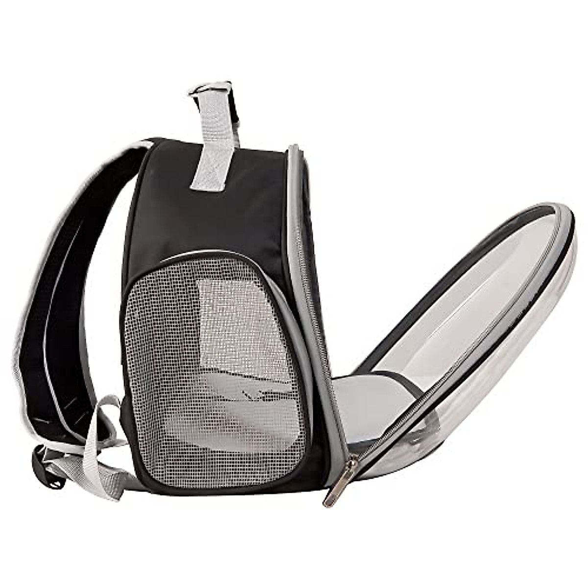 XZKING Guinea Pig Carrier Cage, Clear Breathable Small Animal Carrier for Bird Bunny Bearded Dragon Rat Hamster