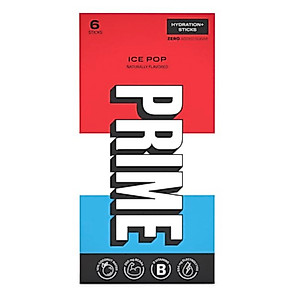 Prime Ice Pop Hydration 6 Sticks