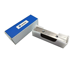 Spealloy Replacement 2-3/8"(60MM) Blades Heavy Duty Carbide Tungsten Scraper Double Edge Carbide Razor, Fit Linbide,Warner100X,Oneida Air,for Paint,Floor,Stickers Labels,Glue and Concrete,Pack of 10…