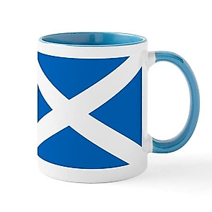 CafePress Scottish Flag Mug Ceramic Coffee Mug, Tea Cup 11 oz