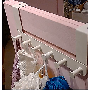 Ikea Enudden Over Door Hanger Hooks White Metal Robe Towel Belts