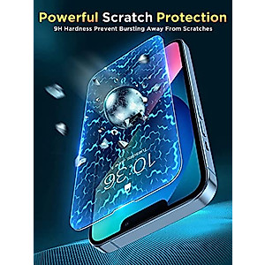 Invoibler 3 Pack Screen Protector Compatible with iPhone 13/13 Pro/14, iPhone 13/13 Pro/14 Screen Protector Tempered Glass, 6.1 Inch [HD Clear] [Anti-Scratch] [Case Friendly] [Bubble Free]