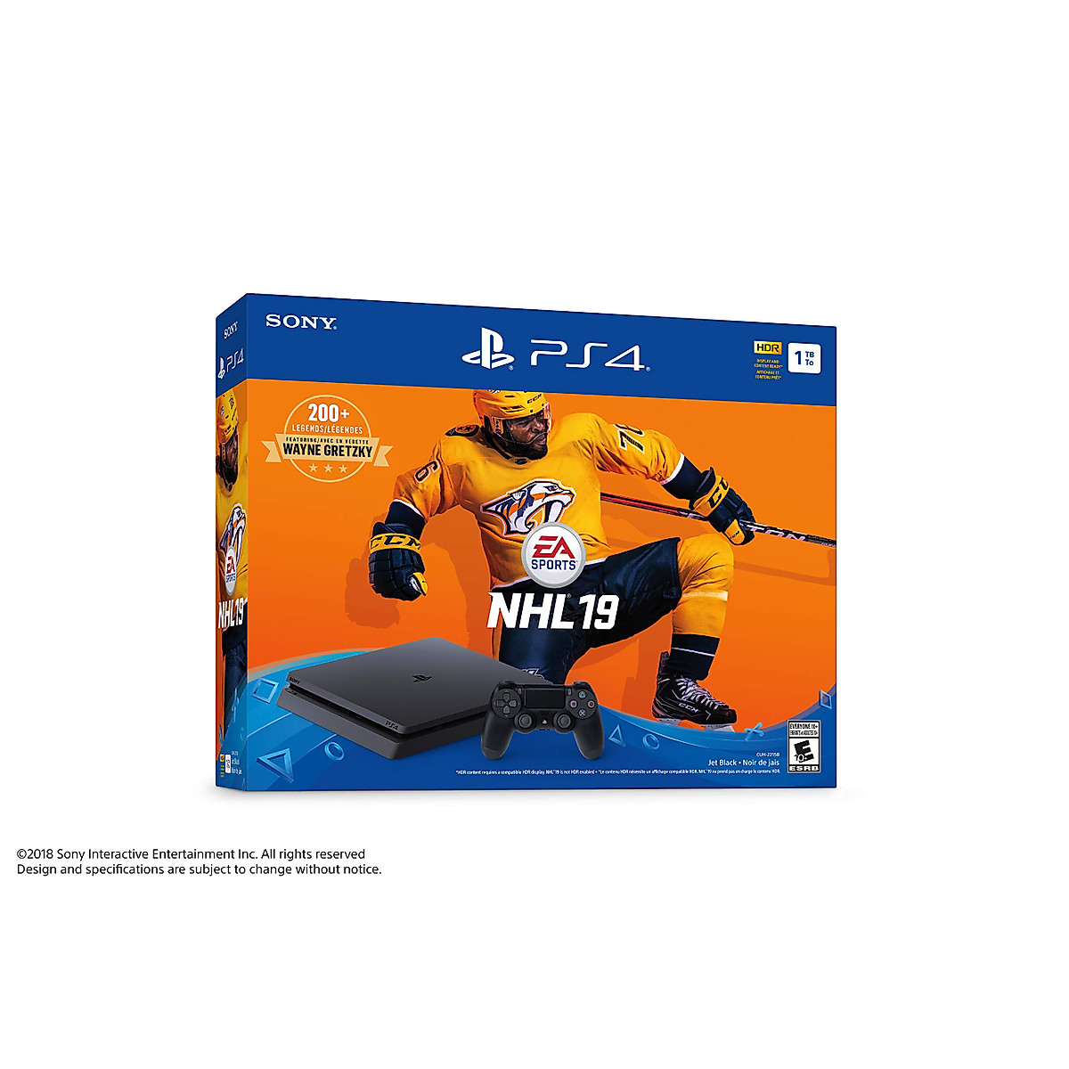 Sony PlayStation 4 1TB Slim - NHL 19 Bundle Edition