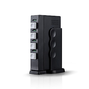 Tek Republic TUS-400 USB Sharing Switch - 4 Port Manual Switch One USB Device/Hub Between Four Computers