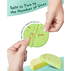 Effiland Aromatherapy Shower Steamers Set, 12-Pack Shower Bombs with Essential Oils,Perfect Bath Gift for Women and Men Relaxing, Girl Gift Valentine's Day Gift Shower Set