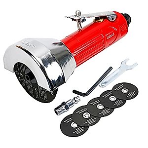 3inch Air Cut Off Tool,Angle Grinder Pneumatic Cutting Machine With 6-Pieces 3" Cutting Disc Set