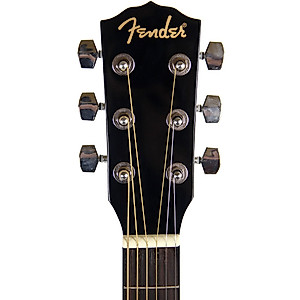 Fender FA-115 Dreadnought Acoustic Guitar Pack, with 2-Year Warranty, Sunburst, with Gig Bag and Accessories