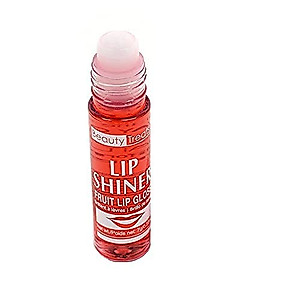 Beauty Treats Lip Shiner Roll-On Fruit Lip Gloss By ; 6 Piece Assortment Set, 0.25Oz / 7G Each