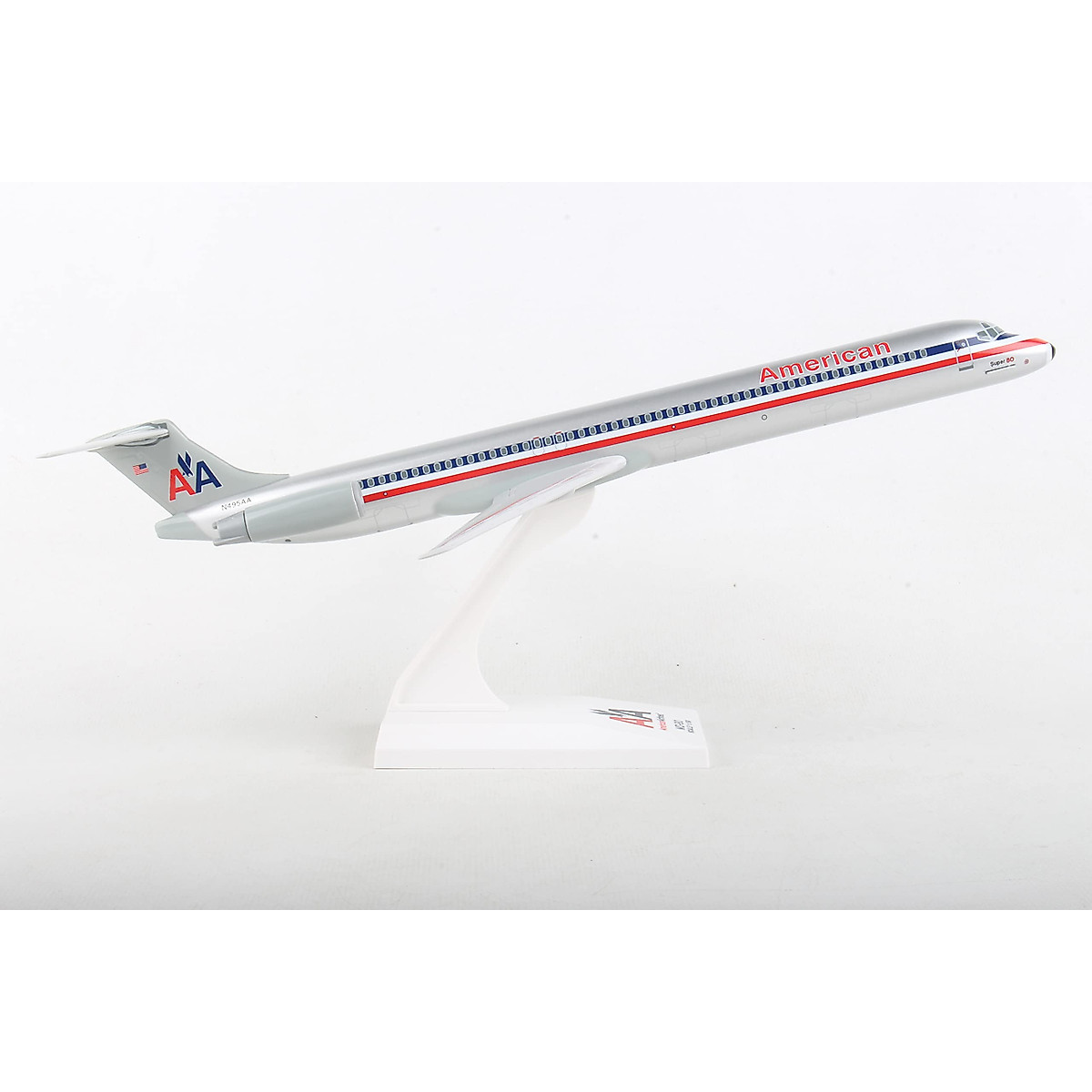 Daron Skymarks American Airlines MD-80 Old Livery Airplane Model Building Kit 1/150-Scale
