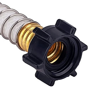 RecPro RV Flexible Kink Free Hose Protector | Garden Hose Extension Adapter | Heavy Duty (1)