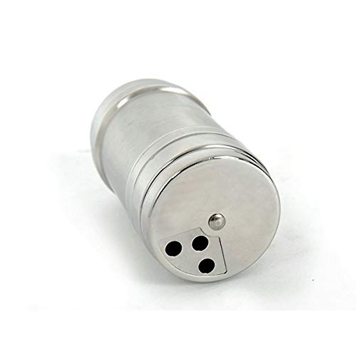 Verdental Stainless Steel Dredge Sugar/Spice/Pepper Shaker Seasoning Cans with Rotating Cover