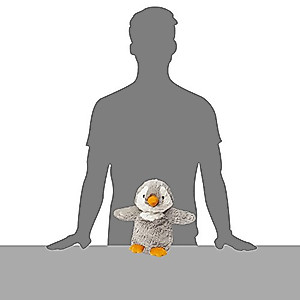 Intelex Warmies Microwavable French Lavender Scented Plush Grey Penguin, 5.91 x 5.91 x 9.84 inches