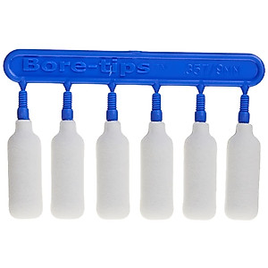 .357cal/.38cal/.380cal/9mm Gun Cleaning Bore-tips® by Swab-its®: Barrel Cleaning Swabs
