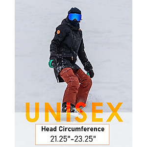 Winter Beanie Hat Scarf for Men Women Knit Thick Fleece Lined Warm Windproof Ski Skull Cap Neck Warmer Gaiter Face Scarf Set