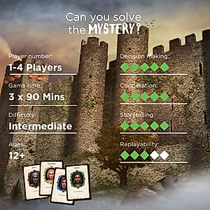 Adventure Games: The Dungeon - A Kosmos Game from Thames & Kosmos | Collaborative, Replayable Storytelling Gaming Experience for 2 To 4 Players Ages 12+