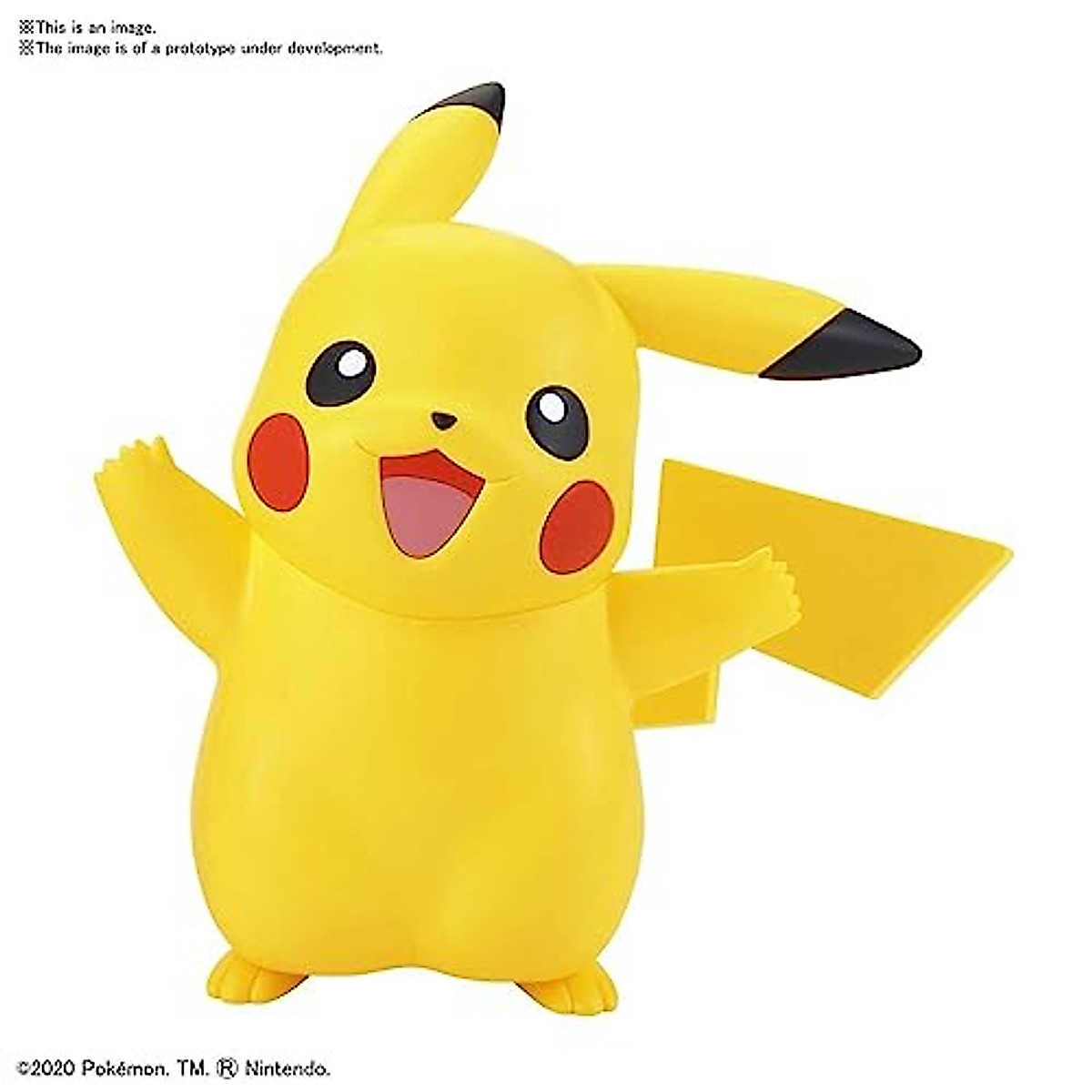 Bandai Hobby Pokemon Model Kit Set of 6 - Pikachu, Rowlet, Piplup, Charmander and More