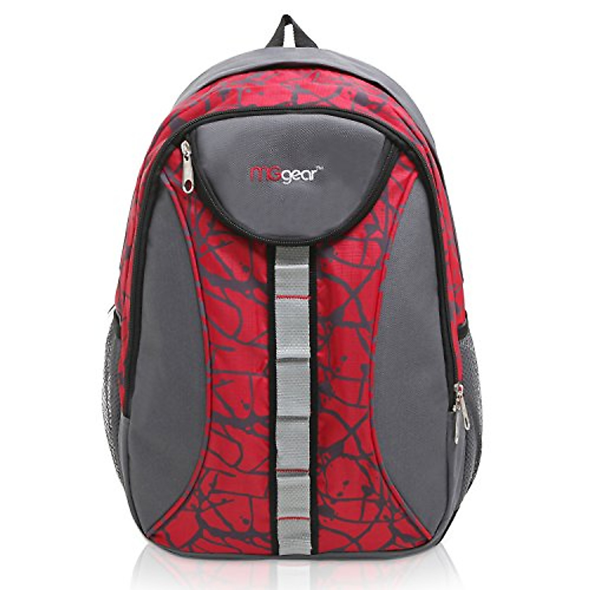 MGgear 18 Inch Student Bookbag / Children Sports Backpack / Travel Carryon, Red