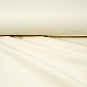 Roc-Lon 90 100% Cotton Ava-Lon Permanent Press, Cut by Yard, Unbleached Natural