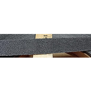 Black Melamine Polyester edgebanding 3/8" x 120" inches with hot melt Adhesive