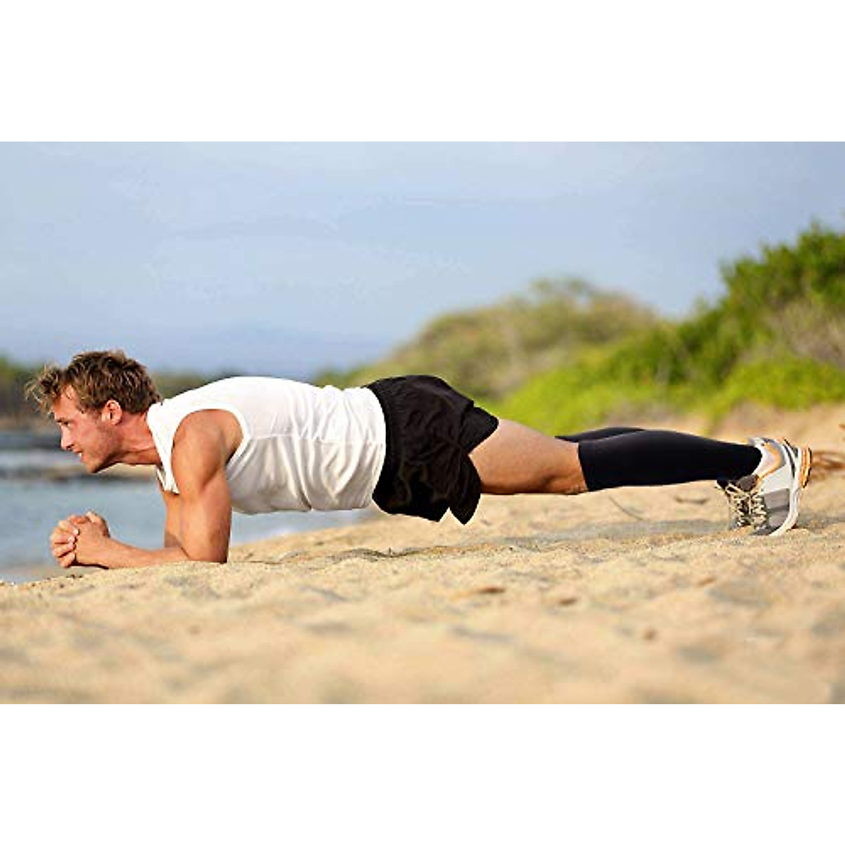 LEOSTEP Compression Socks for Women & Men Circulation, Long Stockings Support for Nurses, Sports, Pregnant, Hiking, Running