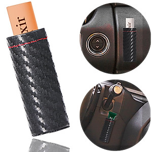 CPWUFIYD Car Lip Balm Holder - Strong Adhesive Upright Insulated for Lipstick Chapstick Holder Women Car Interior Accessories for Car Vent Side Center Console Steering Wheel Below