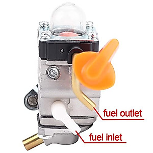 Hipa FS90R Carburetor C1Q-S174 for STIHL FS90 FS110 HT101 FS130 FS100 FS110R KM110R KM130 HL100 HT100 FS100RX FS130R FS87 FS100R KM90 KM90R KM100 KM110 KM130R FC90 FC95 FC100 FC110 HL90 Trimmer