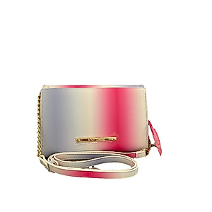 Betsey Johnson Dani Floral Printed Crossbody with Bow Snake Multi One Size