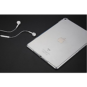 iPad Air II TPU Bumper Case, Ultra-Thin Flexible Silicone Gel Protective Case Cover for 9.7 inch iPad Air 2 - Crystal Clear