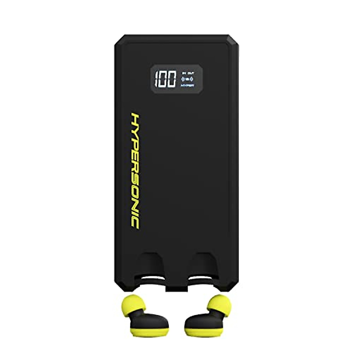 HyperSonic 360: 10-IN-1 True Wireless Hyper Definition In-Ear Headphones (Ultra Tight Bass, 3D Sound, 360 Hours Playtime, Magnetic Charging, iPX6 Waterproof, Passive Noise Isolation) Updated for 2023