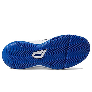 adidas Unisex Dame Certified Basketball Shoe, Team Royal Blue/White/Black, 15 US Men