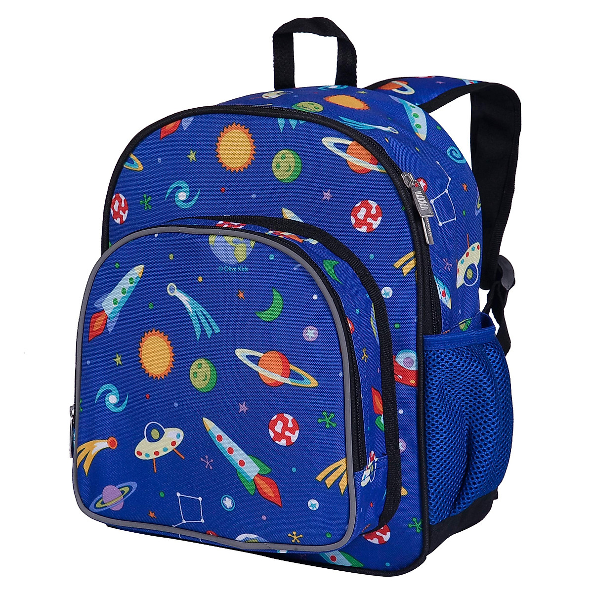 Wildkin 12 Inch Backpack Bundle with Insulated Lunch Box Bag (Out of this World)