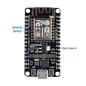 Alinan 6pcs ESP8266 NodeMCU V3 CP2102 ESP-12F Internet WiFi Development Board Open Source Serial Wireless Module for Arduino IDE/Micropython (ESP-12F)