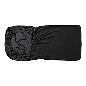 FORCHEER Office Chair Cover Water Resistant Black Stretch Jacquard Computer Chair Slipcover for Armrest Chairs(Large,Black)