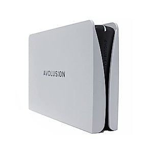 Avolusion PRO-5Y (White) 6TB USB 3.0 External Gaming Hard Drive for PS5 / PS4 Game Console - 2 Year Warranty (Renewed)