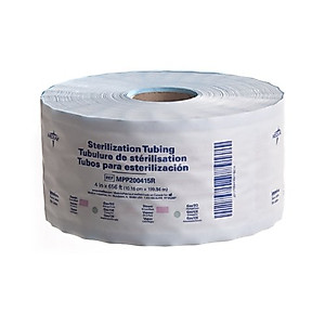 Medline Instrument Sterilization Tubing/Roll, 4" x 656'