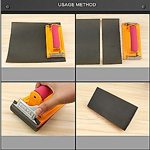 Sandpaper Variety Pack 120 to 3000 Assorted Grits Sand Paper 24 Pack Sandpaper + 1 Hand Sander, 9x3.6 Inch Sanding Sheets for Wood Furniture Finishing Glass Metal Sanding Automotive Polish