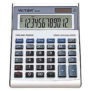 Victor Financial Calculator, 12Digit, (Pack of 5)