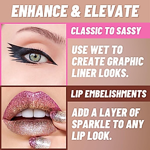 POP Beauty Lightshow Palette Basic | Eyeshadow Palette, 12 Shades, Multi-Textured, Richly-Pigmented, Complementary Shades, Eye Colour, Matte, Metallic, Satin, Glitter, Unapologetic Colour