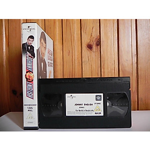 Johnny English - Large Box - Universal - Comedy - Rowan Atkinson - Pal VHS