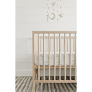 Premium Fitted Knit Crib Sheet/Toddler Sheet"Skye" by Copper Pearl