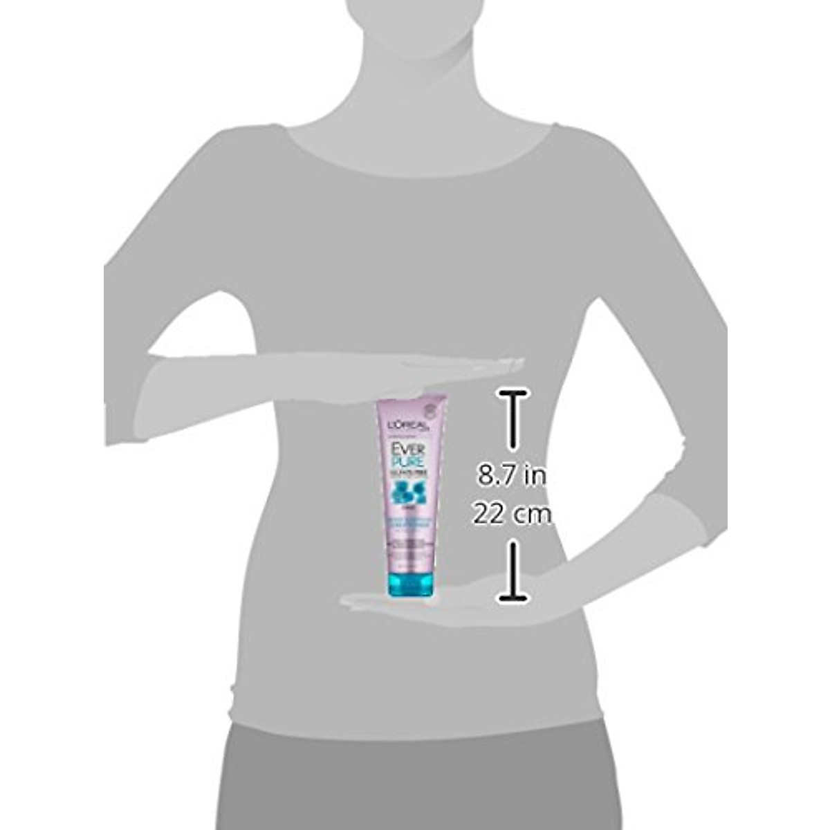 L'Oreal Paris EverPure Repair and Defend Sulfate Free Conditioner for Color-Treated Hair, Strengthens and Repairs Damaged Hair, with Goji, 8.5 Fl; Oz (Packaging May Vary)