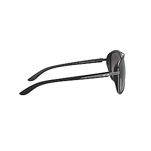Oakley OO4129 Split Time Sunglasses+ Vision Group Accessories Bundle (Velvet Black/Prizm Grey Gradient (412917))