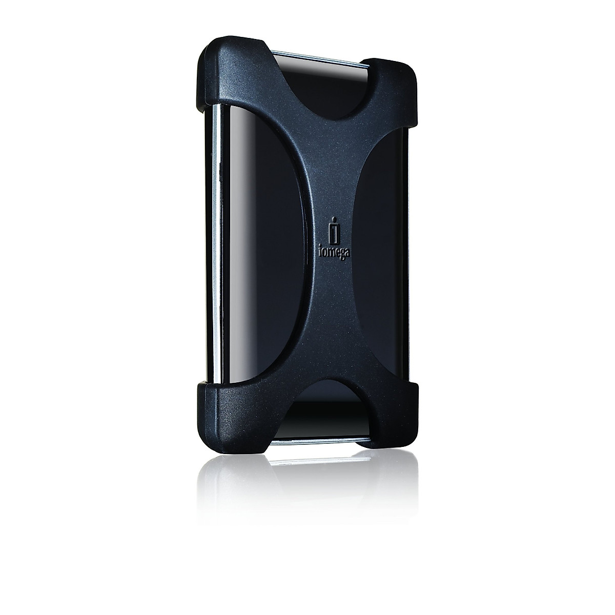 Iomega eGo Blackbelt Mac Edition 1 TB FireWire 800/FireWire 800/USB 2.0 Portable External Hard Drive 35115 (Black)