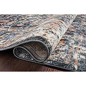 Loloi II Cassandra Collection CSN-05 Blue/Multi, Traditional 2'-6" x 4'-0" Accent Rug