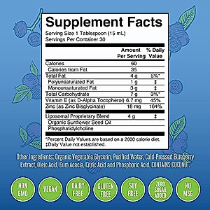 Vitamin C & Zinc Immunity Liposomal Bundle by MaryRuth's | Megadose Vitamin C Liposomal 500mg, 7.6oz | Megadose Zinc Liposomal 18mg, 15.22oz | Vegan, Non-GMO